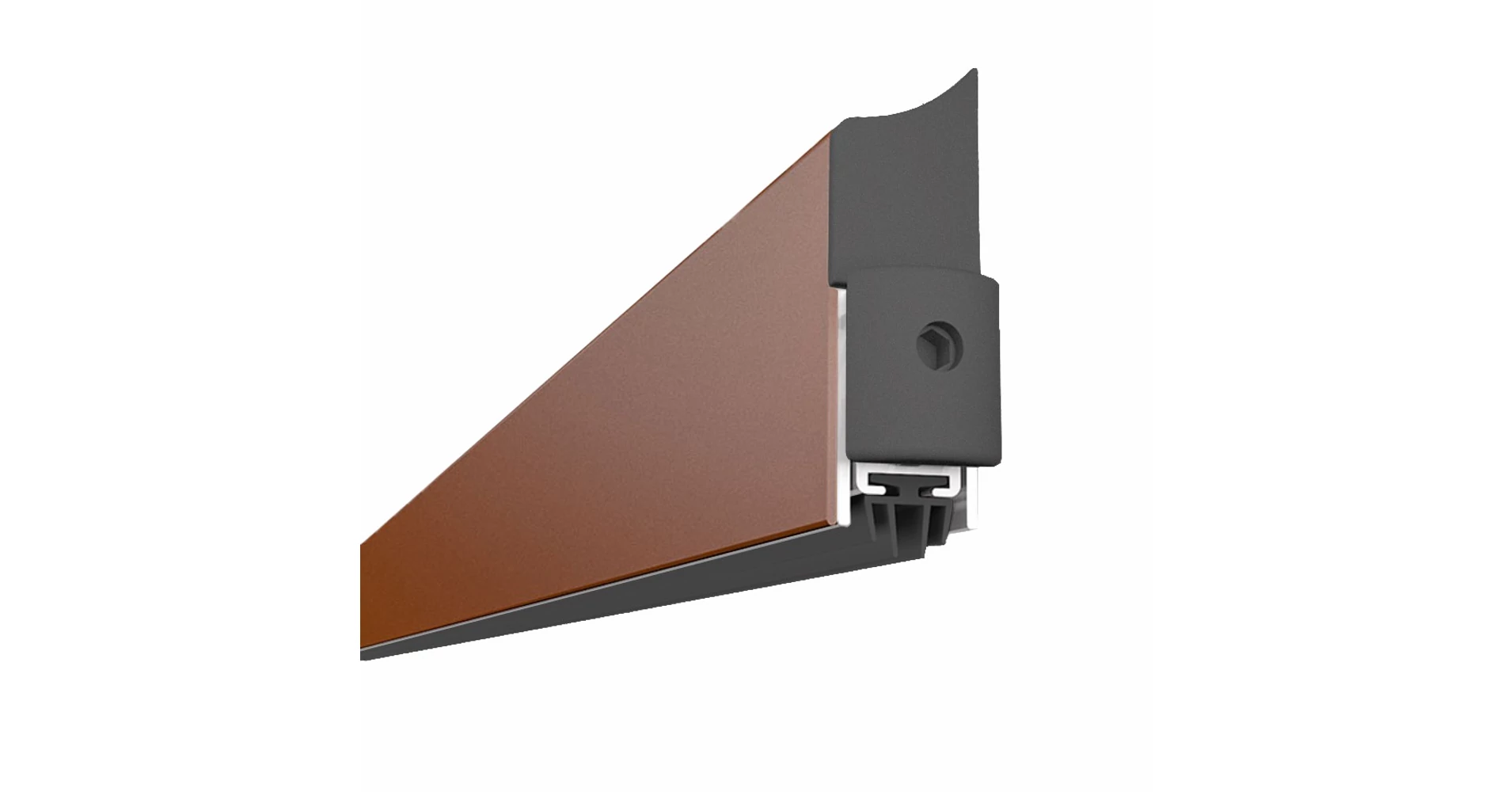 Automata küszöb utólag szerelhető barna 1130mm Applique - Épület és ...