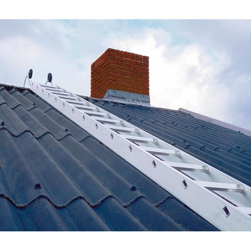 Tetőlétra alu. 7 fokos (2m) Zarges Z300 - Létrák, állványok