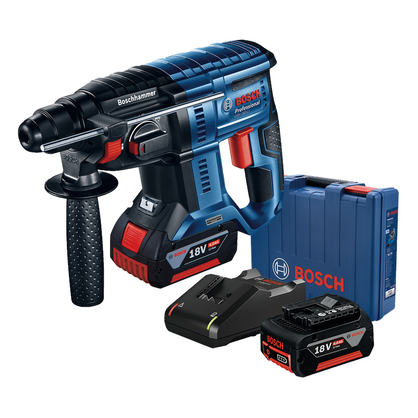 Bosch GBH 180-Li SDS-Plus fúrókalapács 2x4Ah - Fúró és vésőkalapácsok